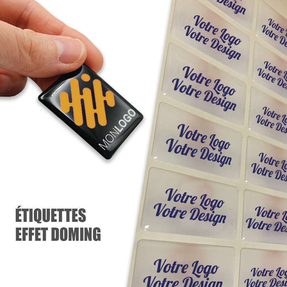 Stickers doming - Effet Print